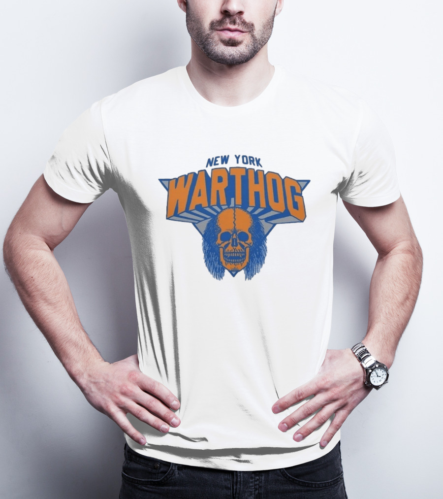 New York Warthog Skull T-Shirt