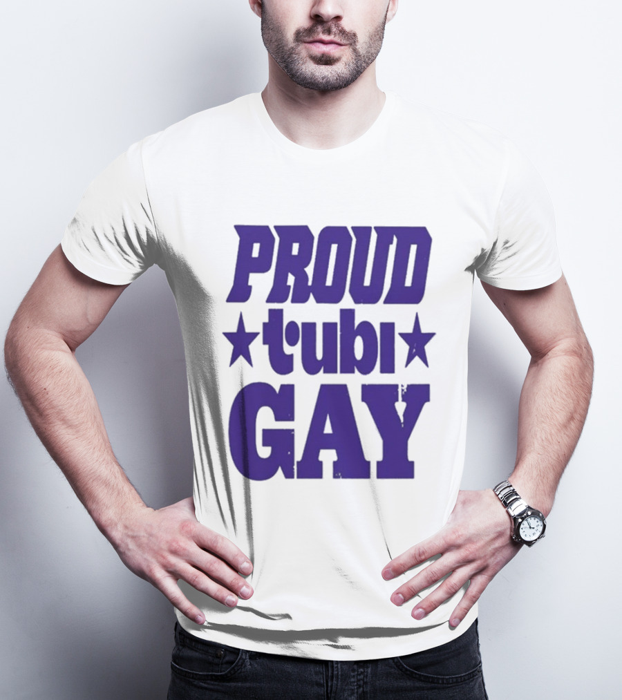 Proud Tubi Gay Stars LGBTQ+ Celebration T-Shirt