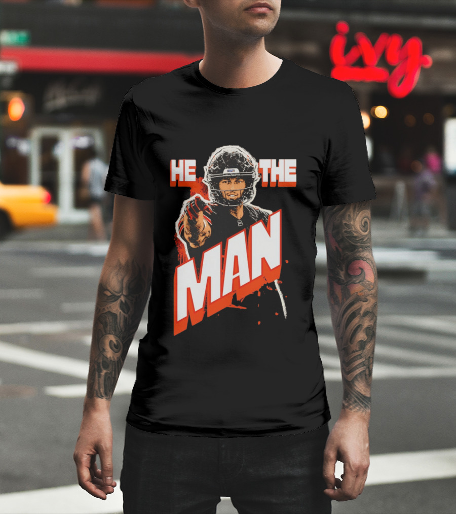 Ben Johnson He The Man Chicago Bears T-Shirt