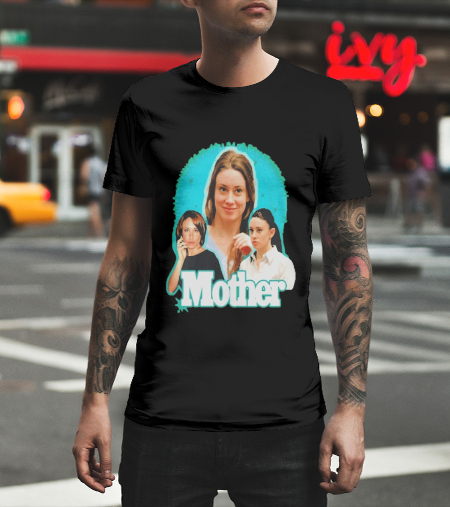 Casey Anthony Mother Colorful Collage T-Shirt
