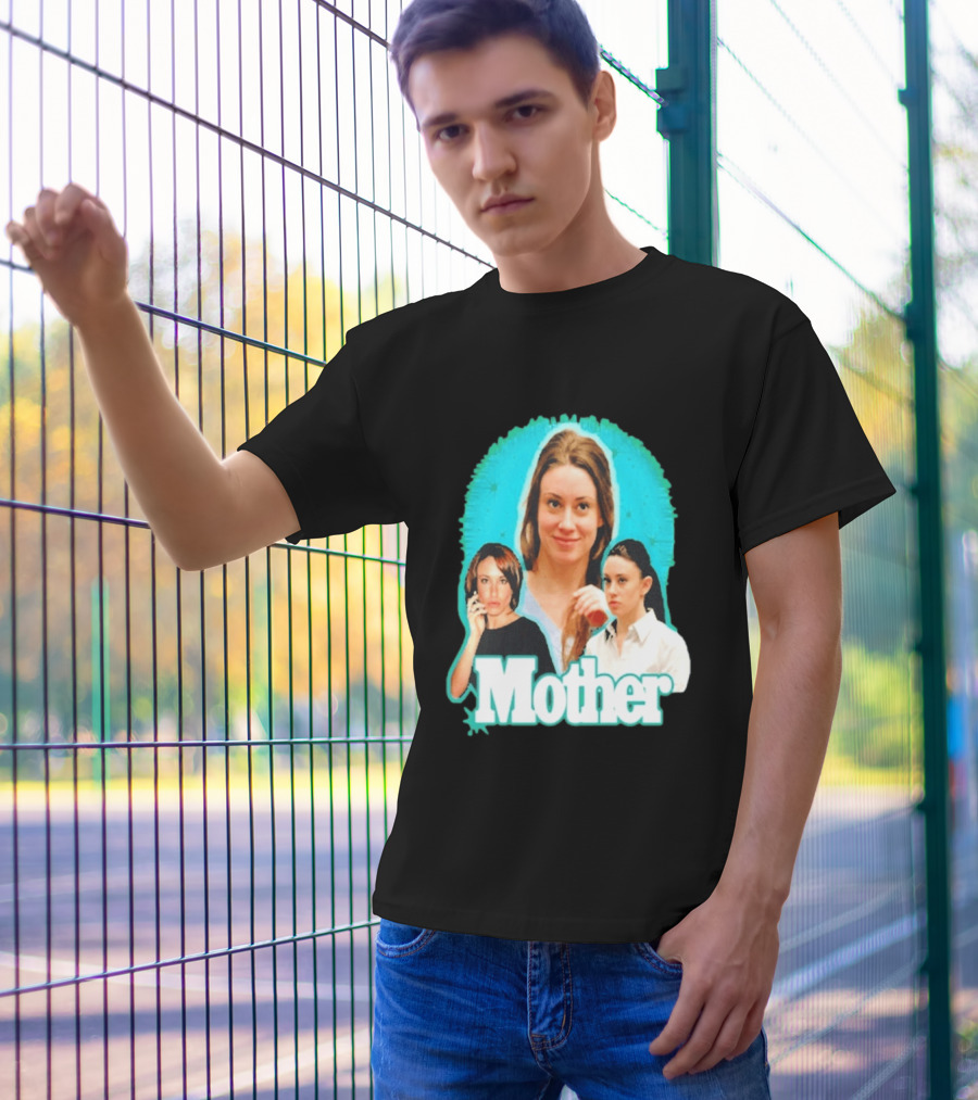 Casey Anthony Mother Colorful Collage T-Shirt