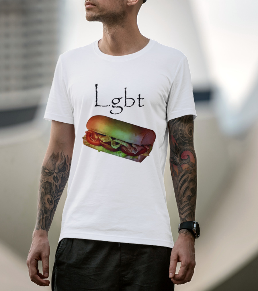 LGBT BLT Sandwich Rainbow Sub T-Shirt