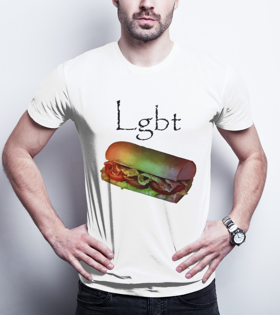 LGBT BLT Sandwich Rainbow Sub T-Shirt