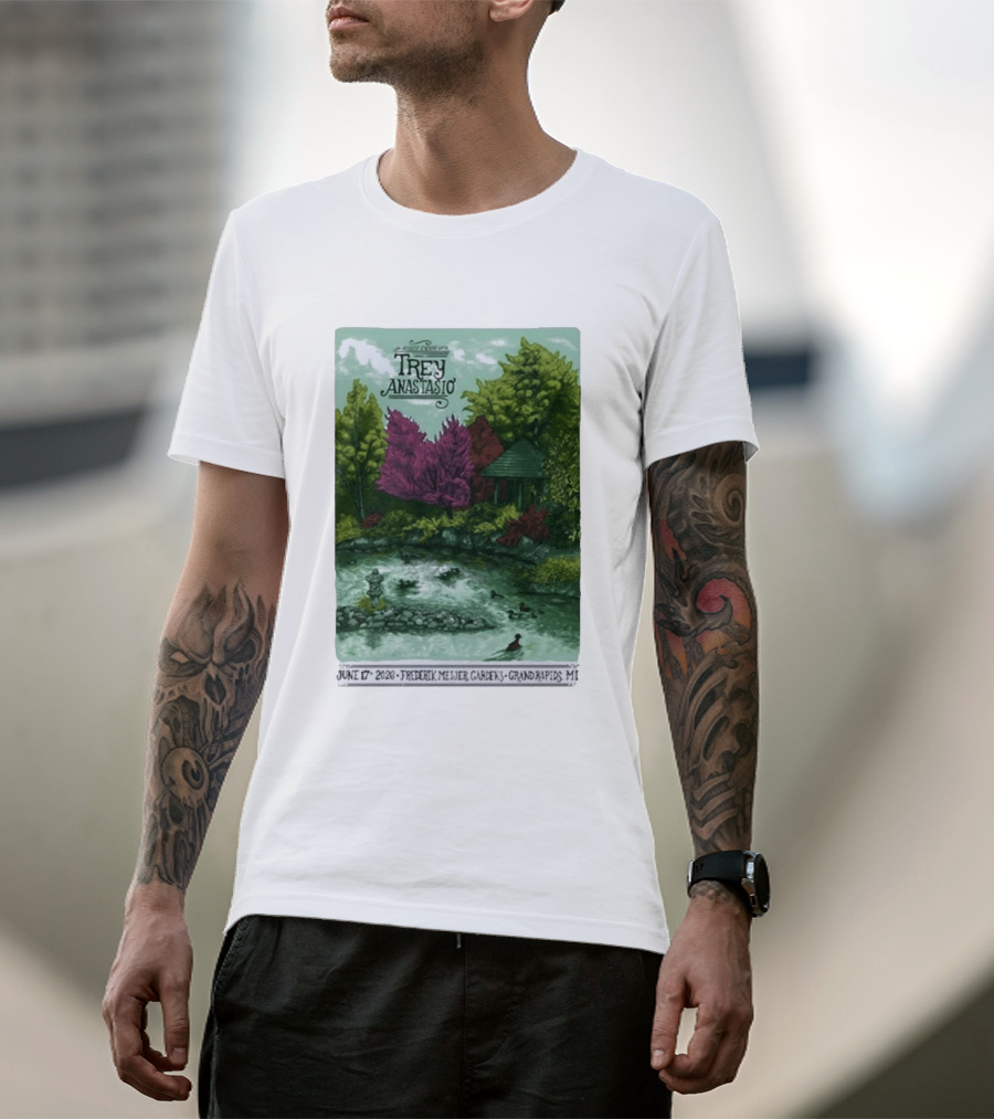 Trey Anastasio June 17 2026 Frederik Meijer Gardens Grand Rapids MI T-Shirt