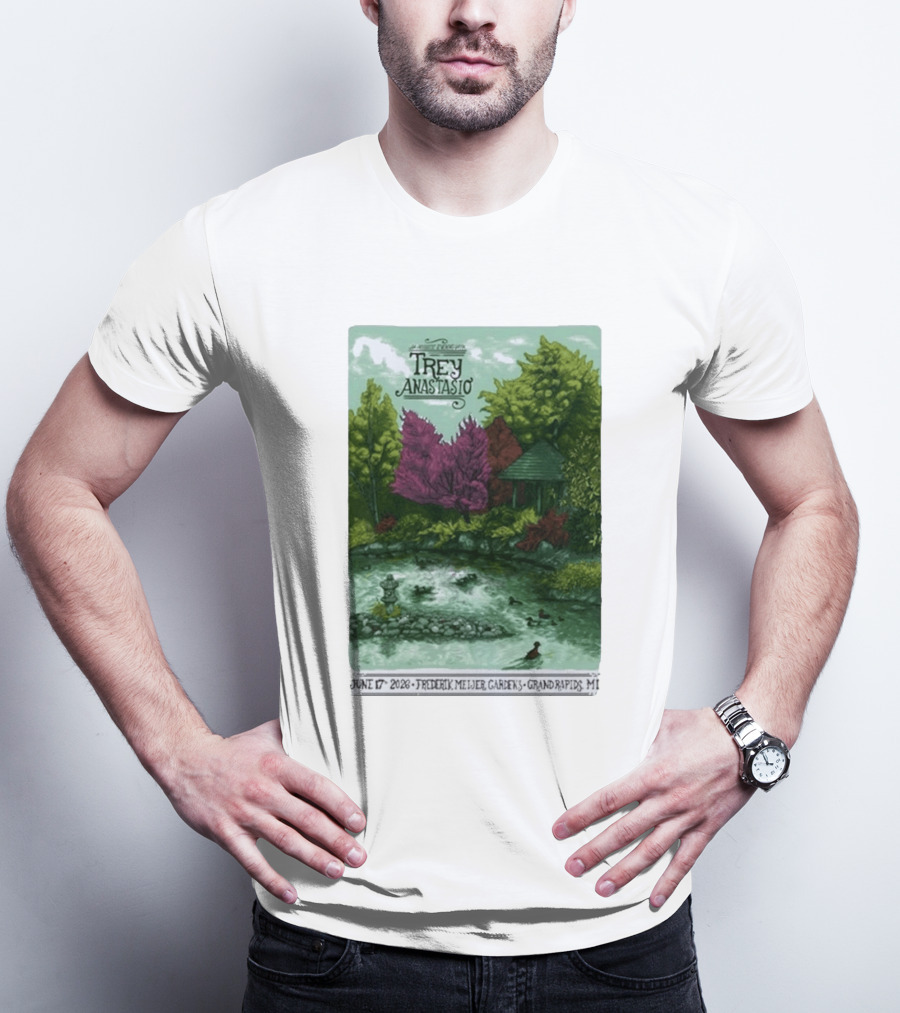 Trey Anastasio June 17 2026 Frederik Meijer Gardens Grand Rapids MI T-Shirt