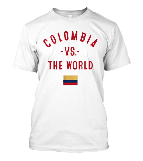 Colombia Vs The World Flag Colombian Pride T-Shirt