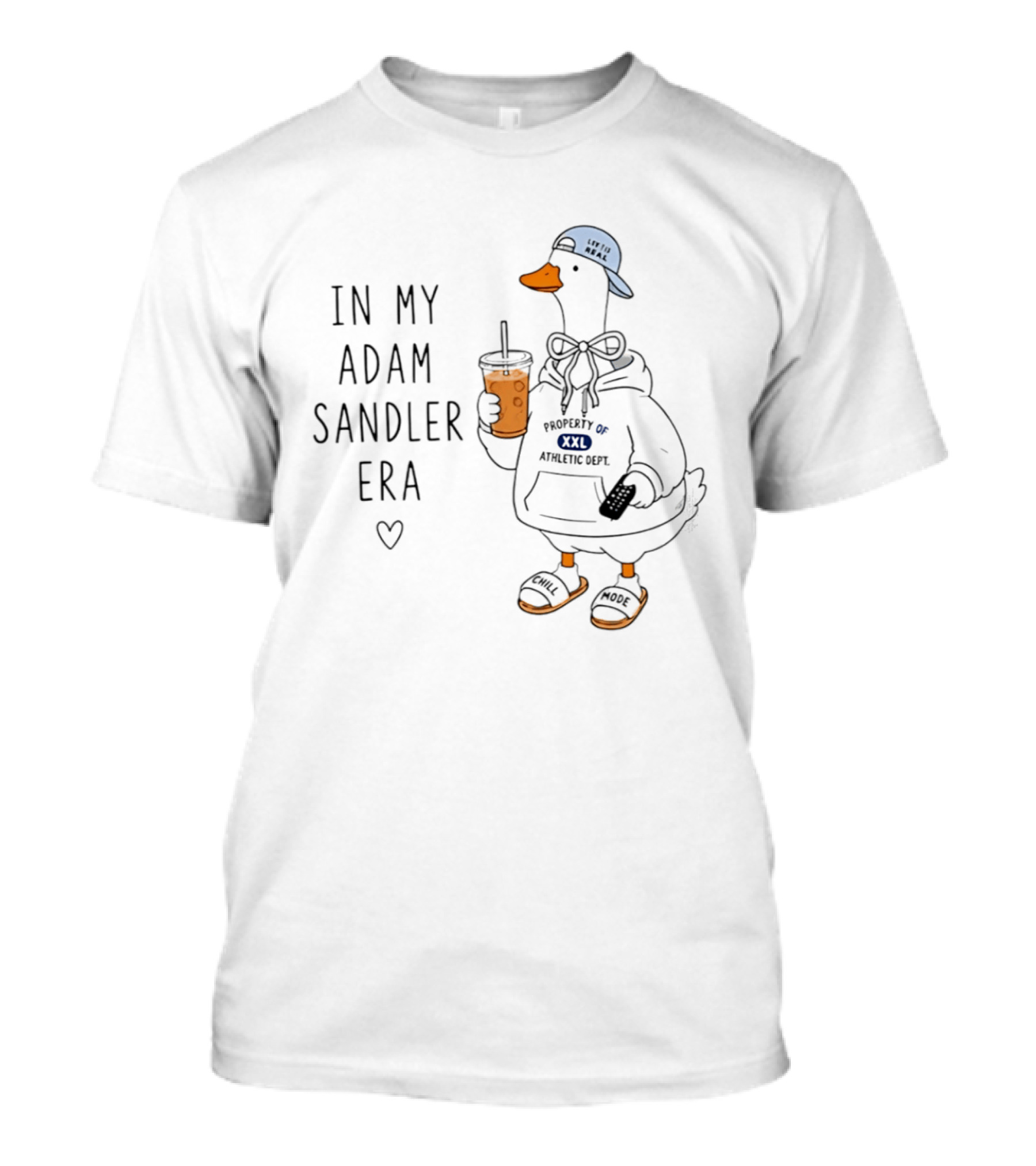 In My Adam Sandler Era Duck With And Drink T-Shirt