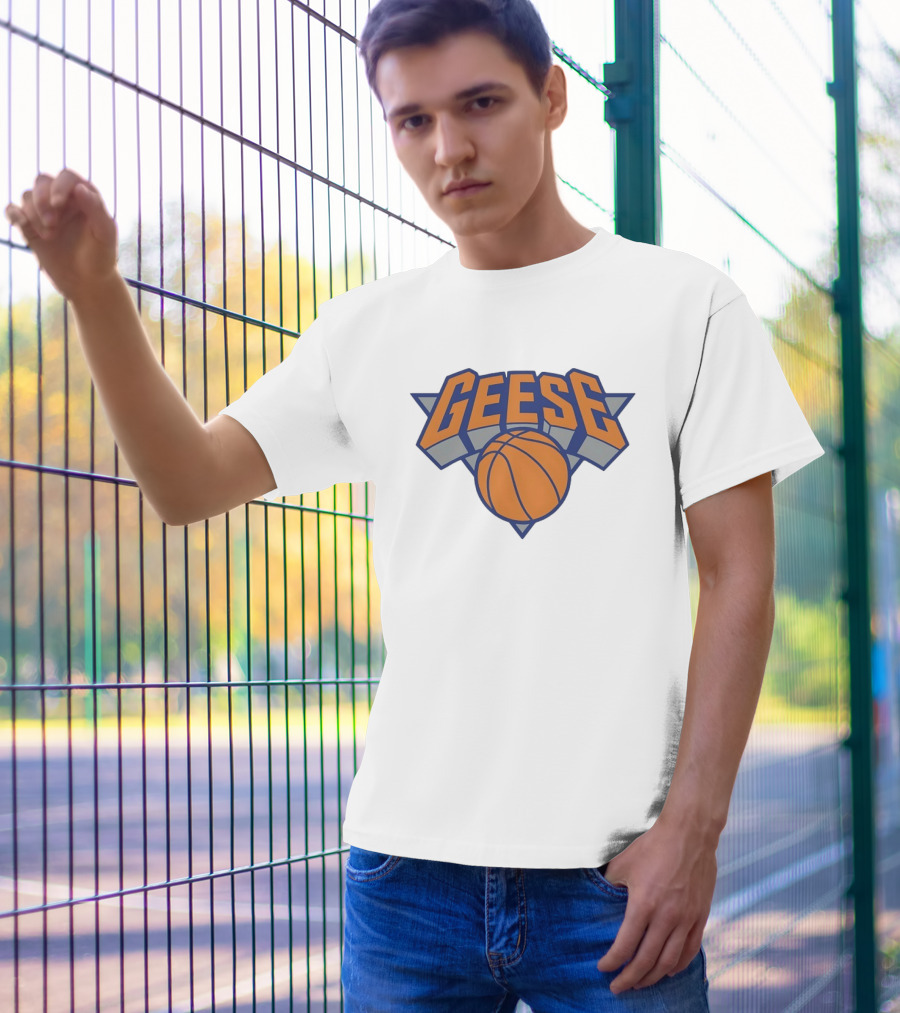 Geese Basketball New York Knicks T-Shirt