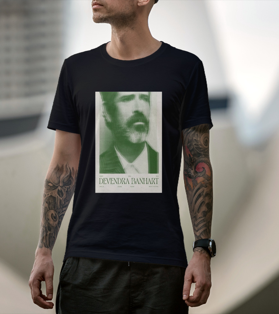 Summer 2026 Devendra Banhart Poznań Poland Malta Festival June 25 T-Shirt