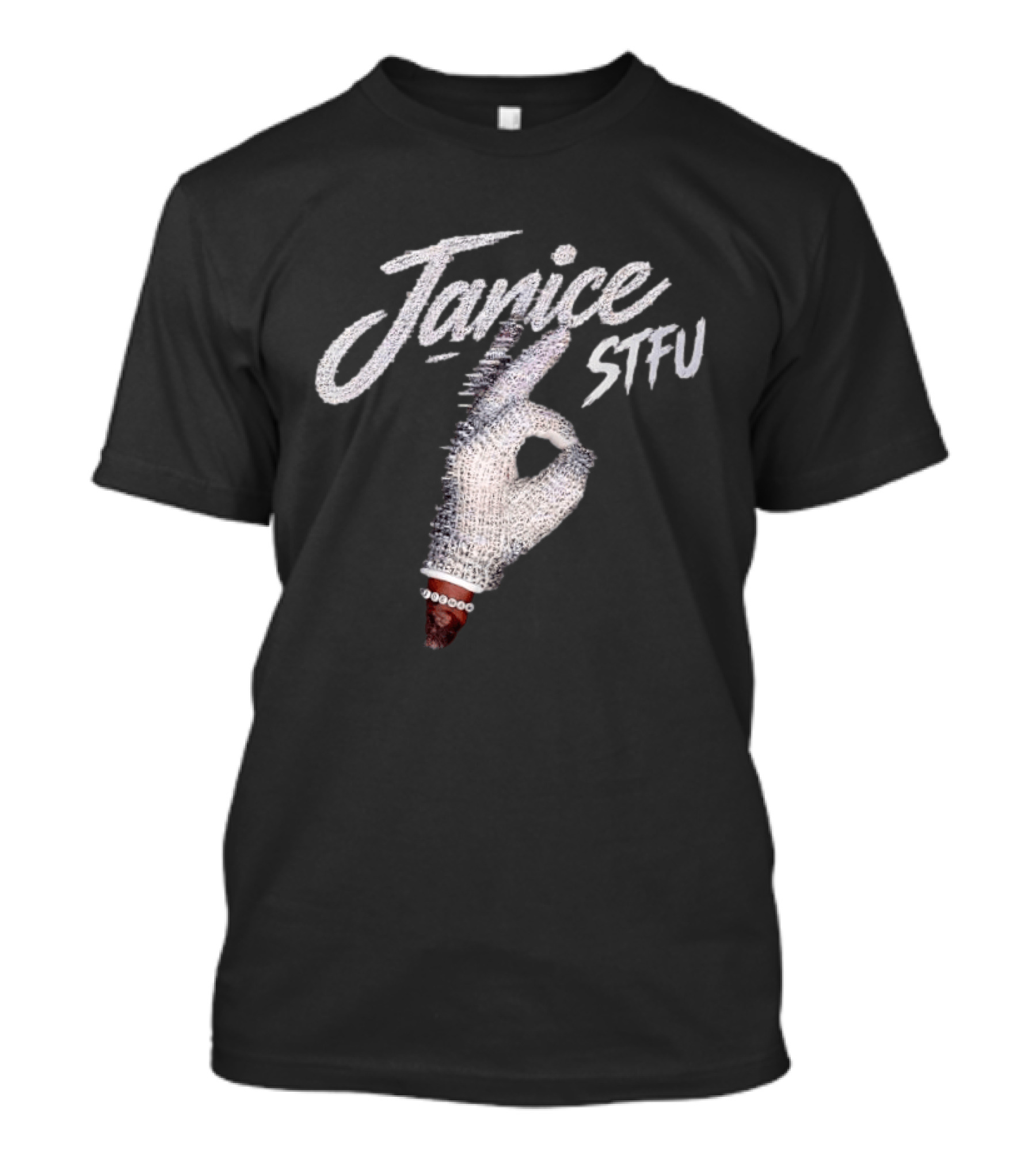 Janice STFU Iceman Drake Hand Gesture T-Shirt