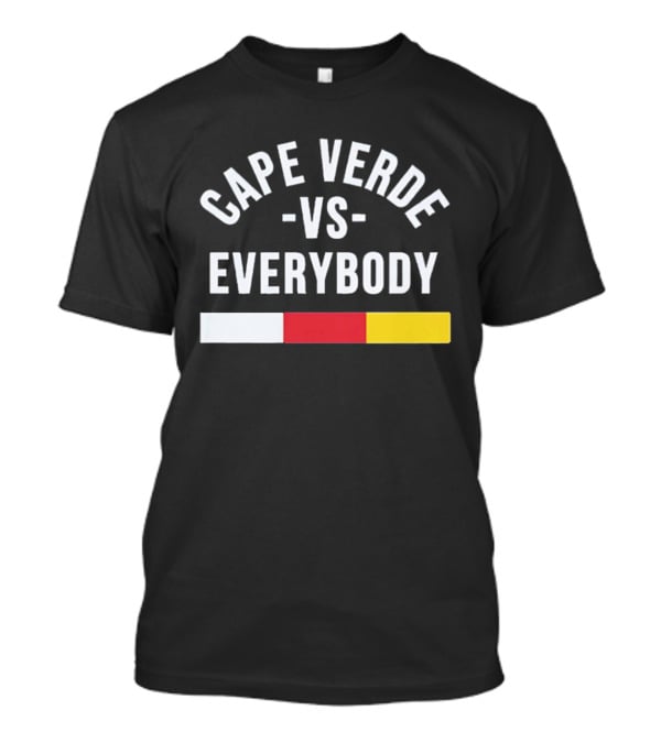 Cape Verde Vs Everybody African Nations Flag T-Shirt