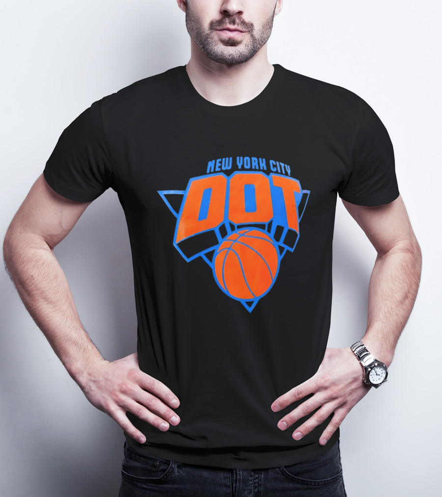 New York City DOT Knicks Basketball T-Shirt