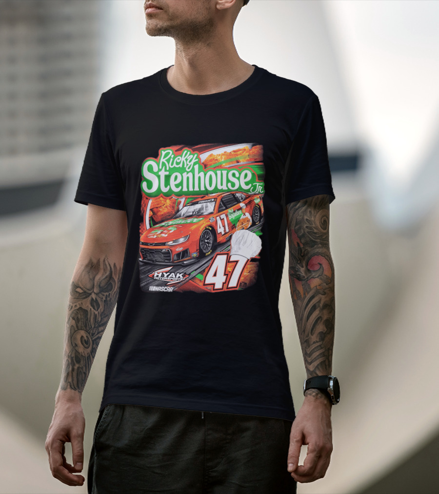 Ricky Stenhouse Jr. 47 Hyak Motorsports NASCAR Chef Boyardee T-Shirt