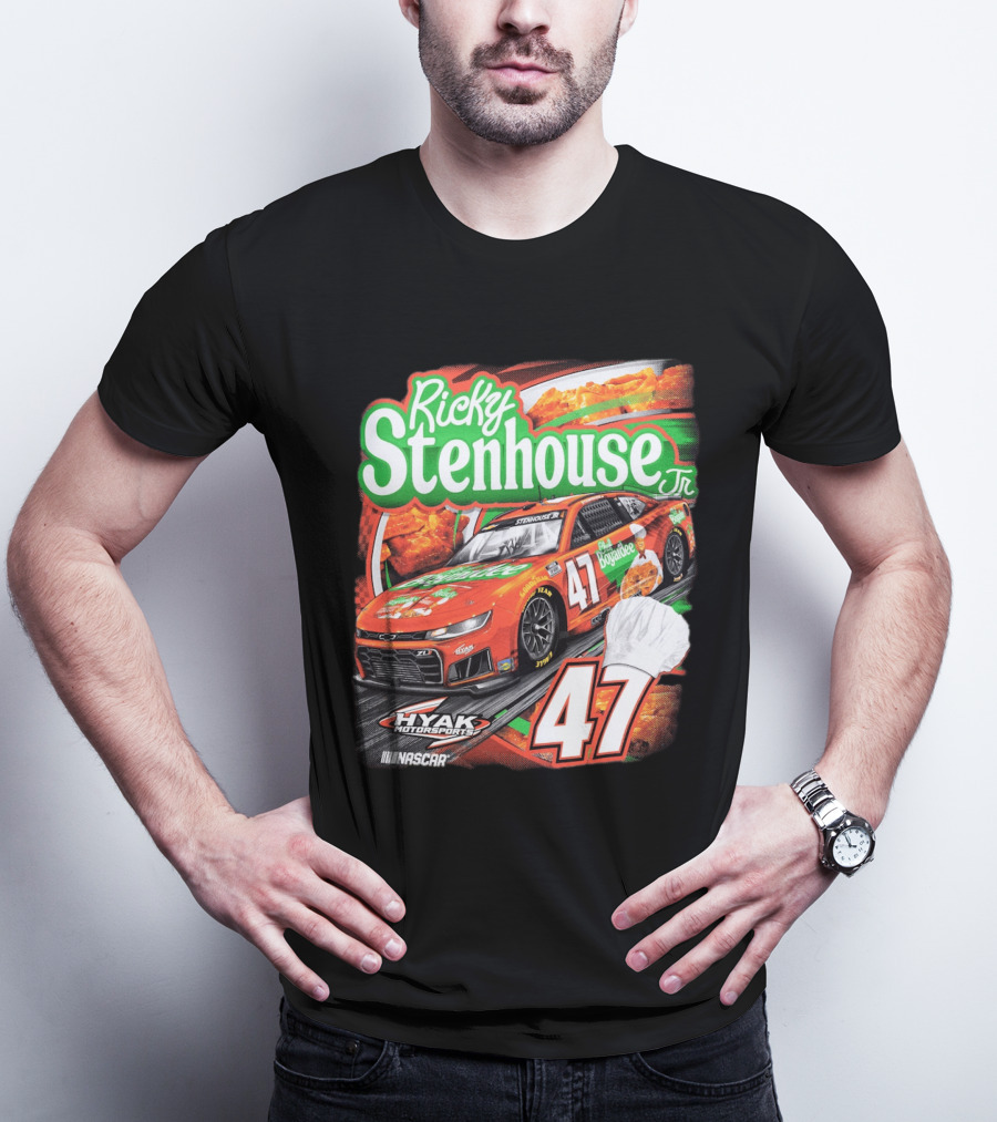 Ricky Stenhouse Jr. 47 Hyak Motorsports NASCAR Chef Boyardee T-Shirt