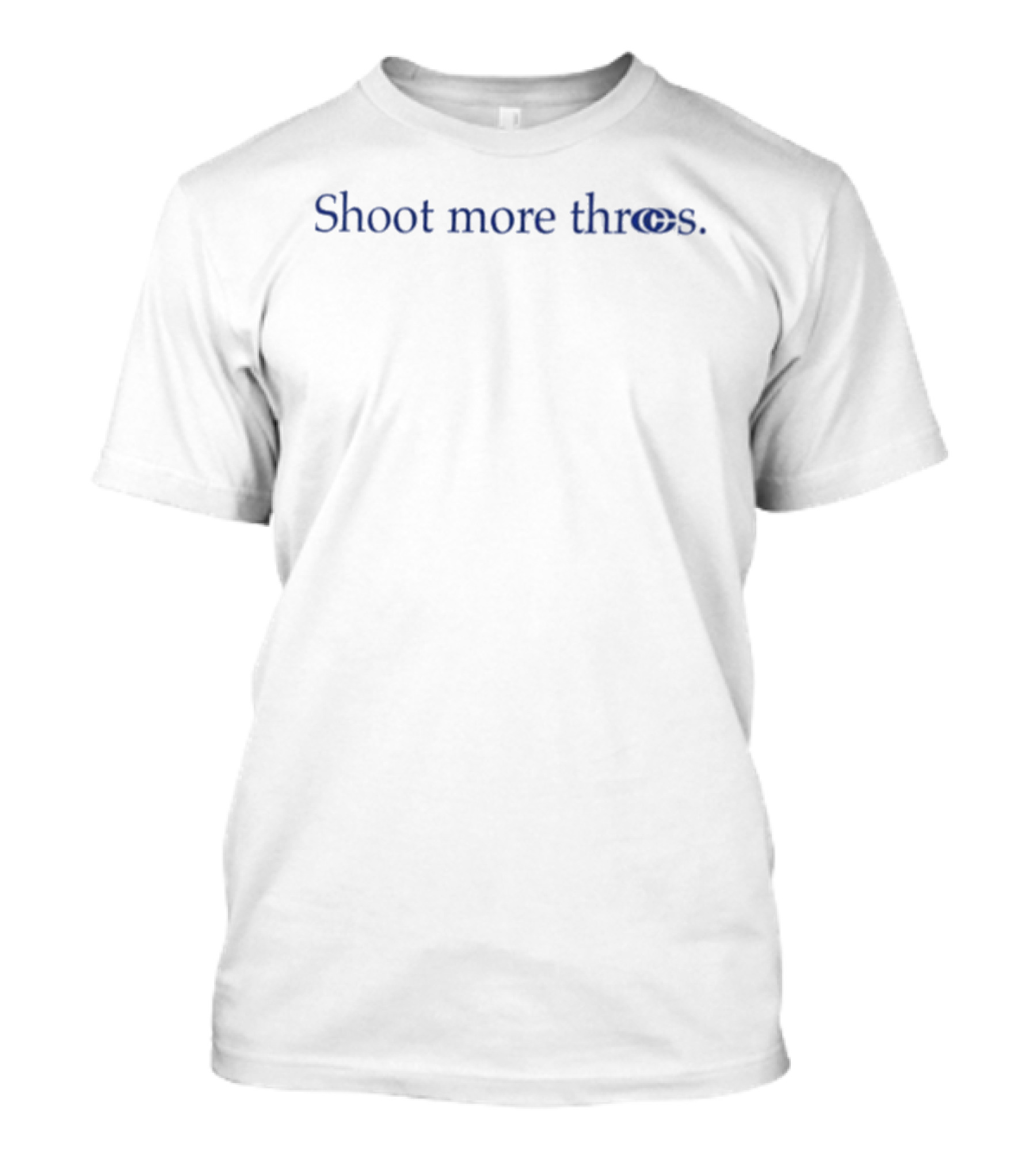 Caitlin Clark Shoot More Threes Basketball Phrase T-Shirt