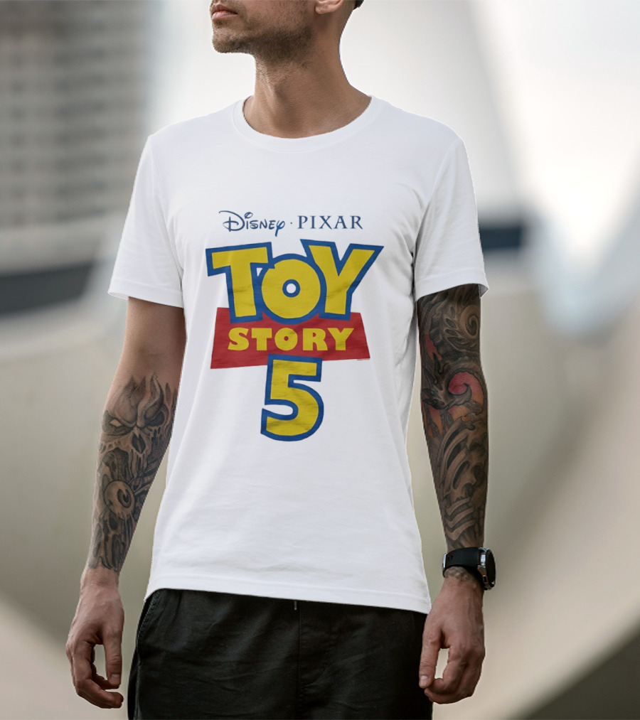 Disney Pixar Toy Story 5 Animated Adventure Movie T-Shirt