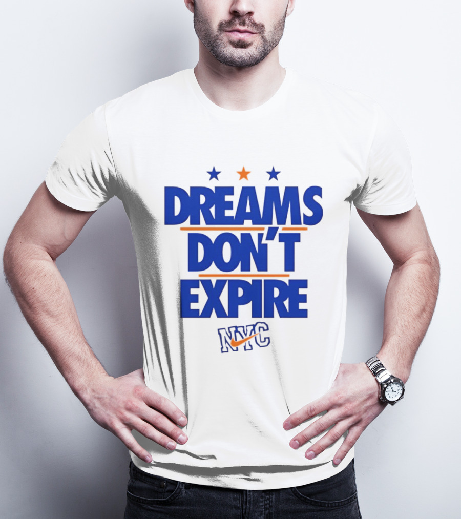 Dreams Don't Expire NYC New York City Stars And Stripes T-Shirt
