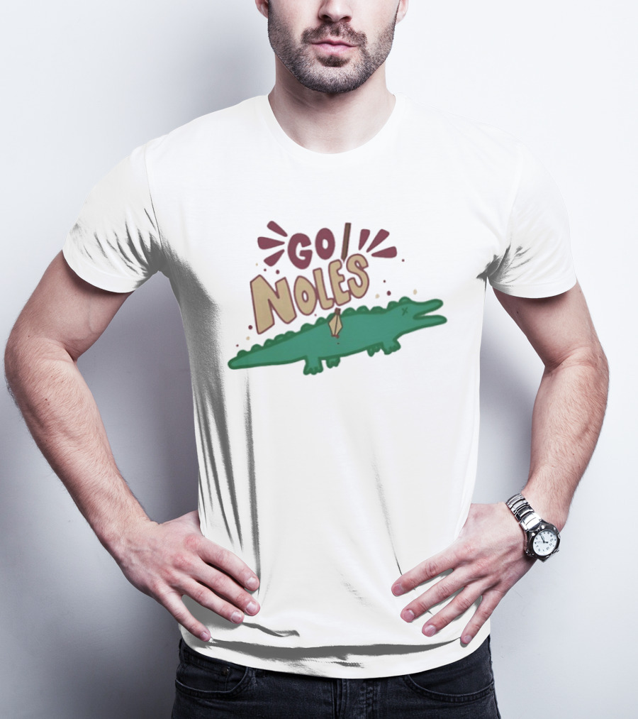 Go Noles Florida State Seminoles Spear Through Gator Rivalry T-Shirt