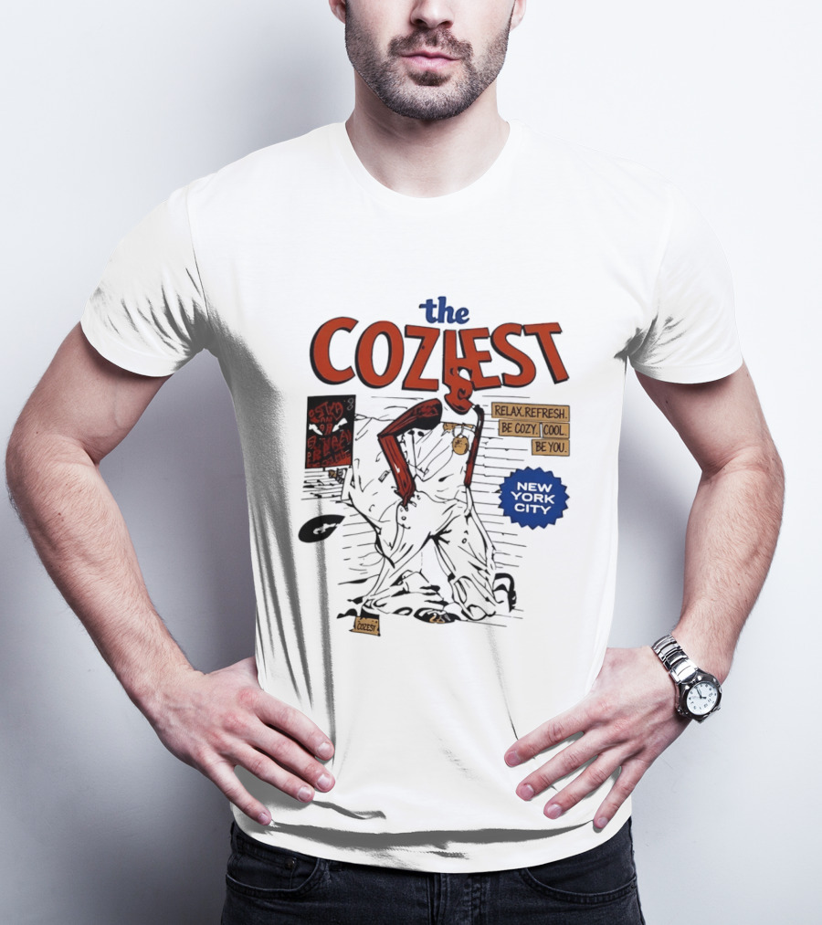 Jalen Brunson The Coziest New York City Relax Refresh Be Cozy Cool Be You T-Shirt
