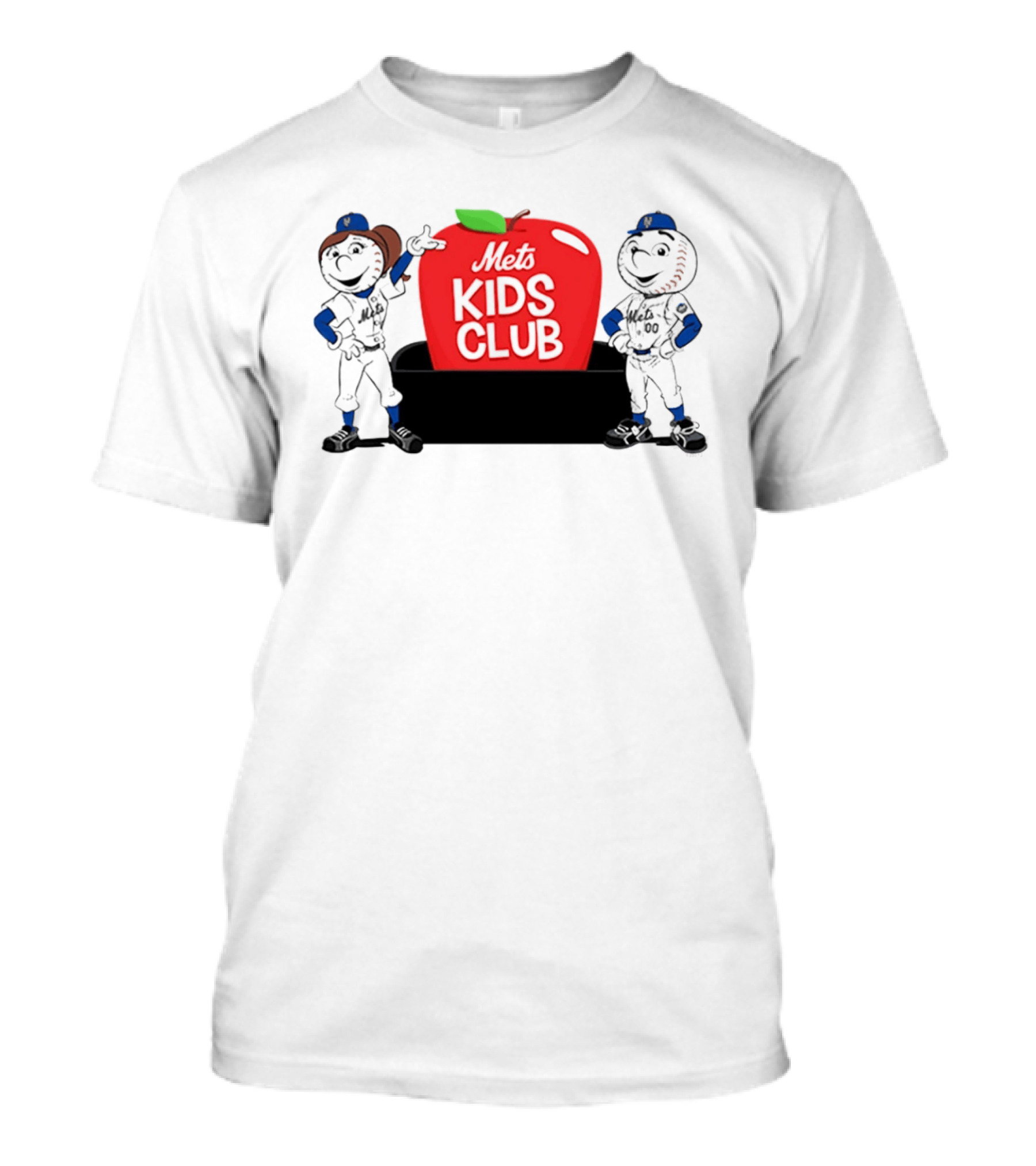 Mr And Mrs Met Kids Club New York Mets T-Shirt