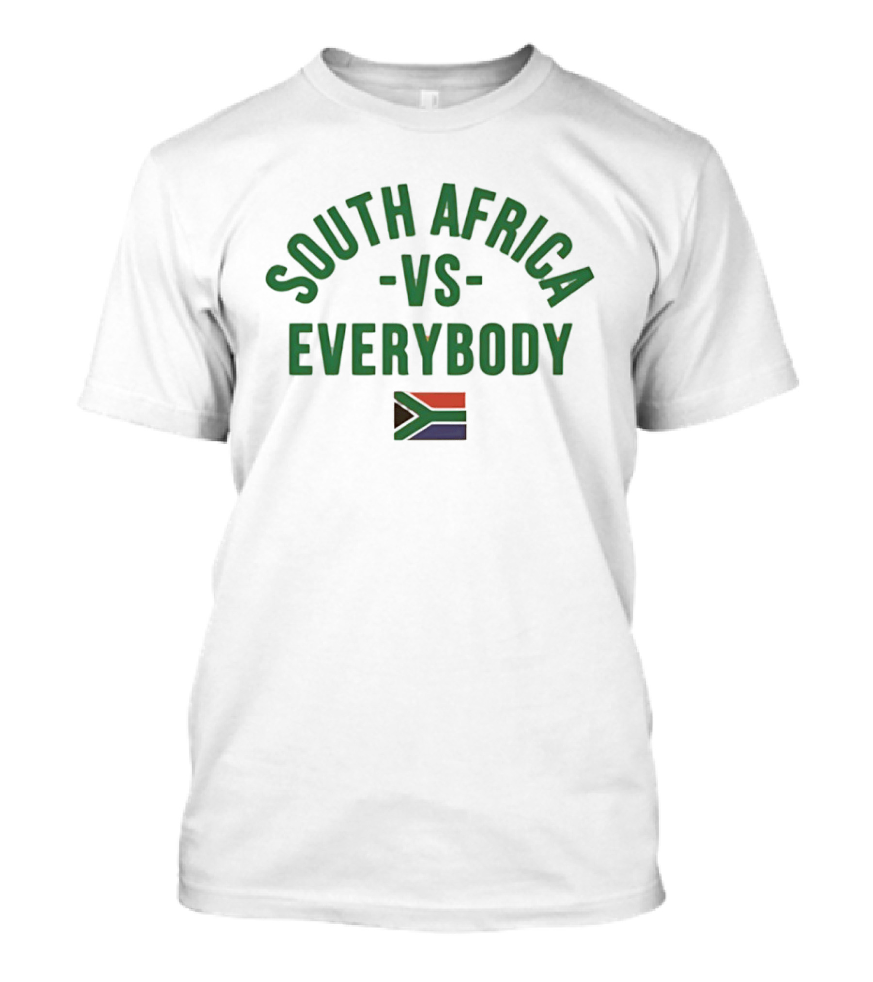 South Africa Vs Everybody Flag T-Shirt