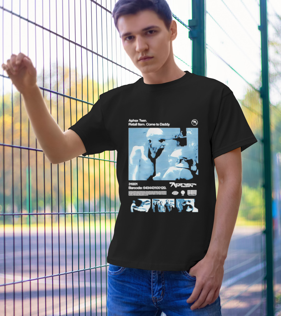Aphex Twin Richard D James Come To Daddy 31001 Barcode 636461308120 T-Shirt