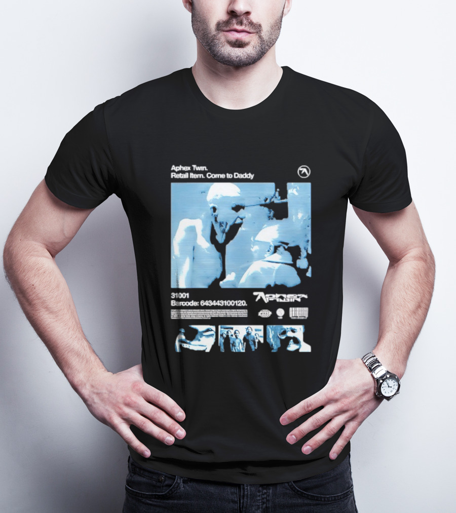 Aphex Twin Richard D James Come To Daddy 31001 Barcode 636461308120 T-Shirt
