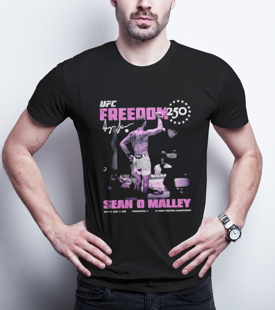 UFC Freedom 250 Sean O'Malley Signature Salute T-Shirt