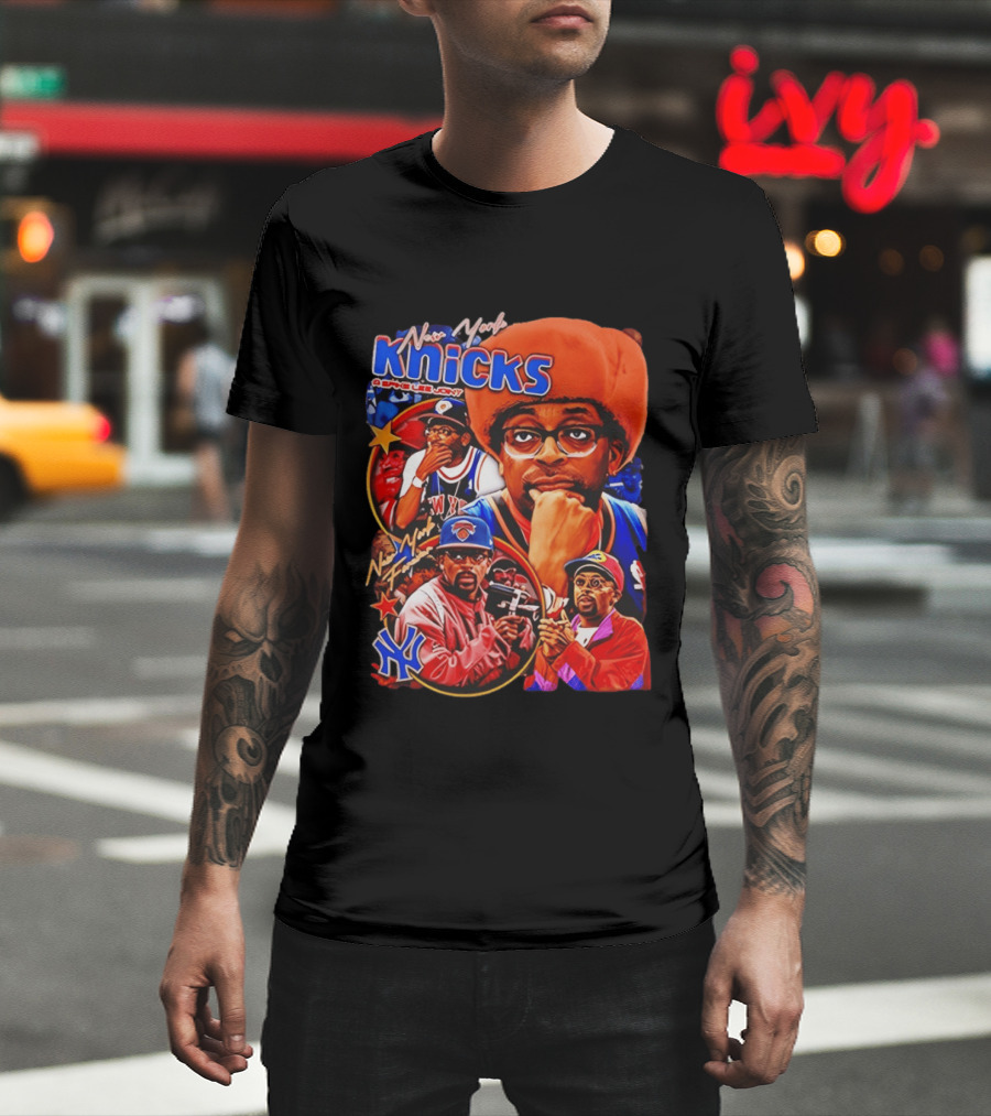 New York Knicks Spike Lee Joint New York Forever Basketball T-Shirt