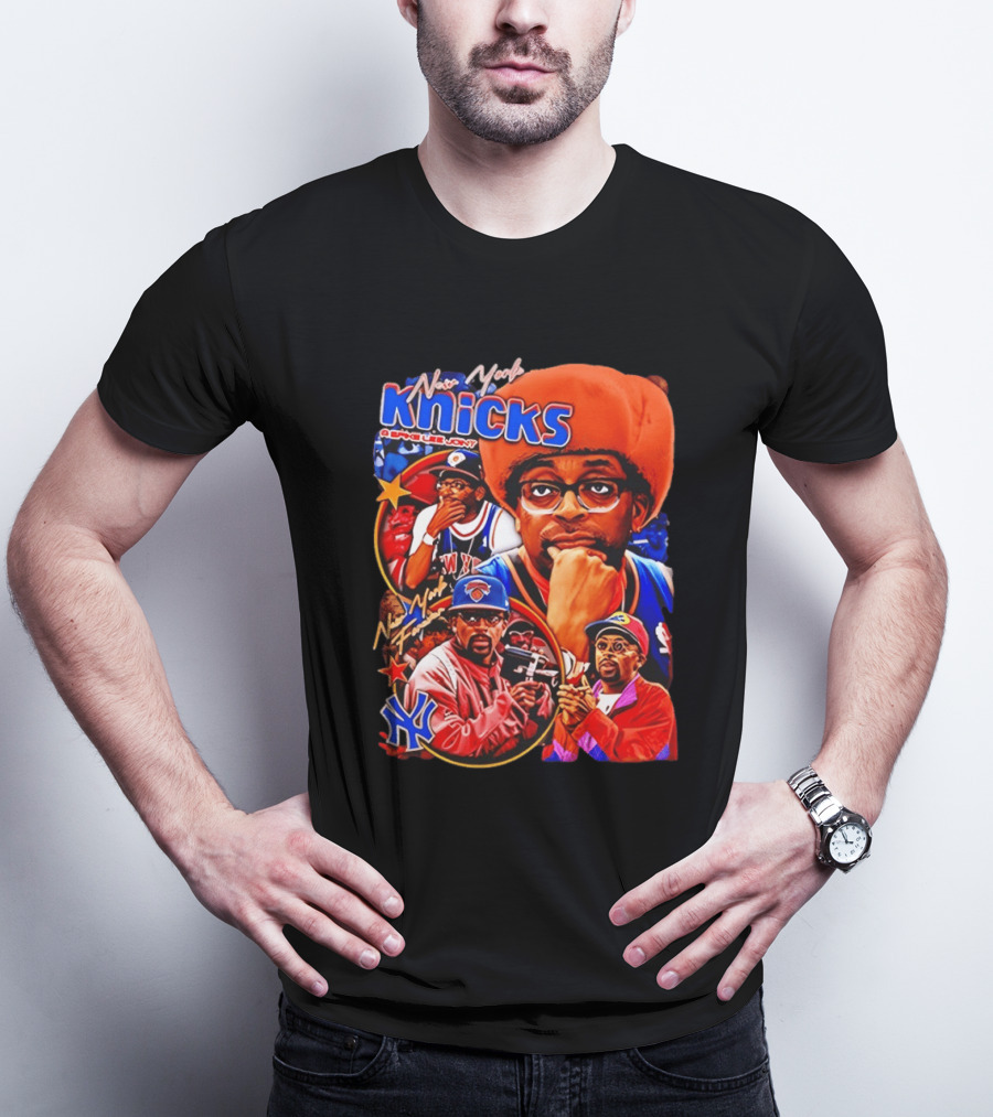 New York Knicks Spike Lee Joint New York Forever Basketball T-Shirt