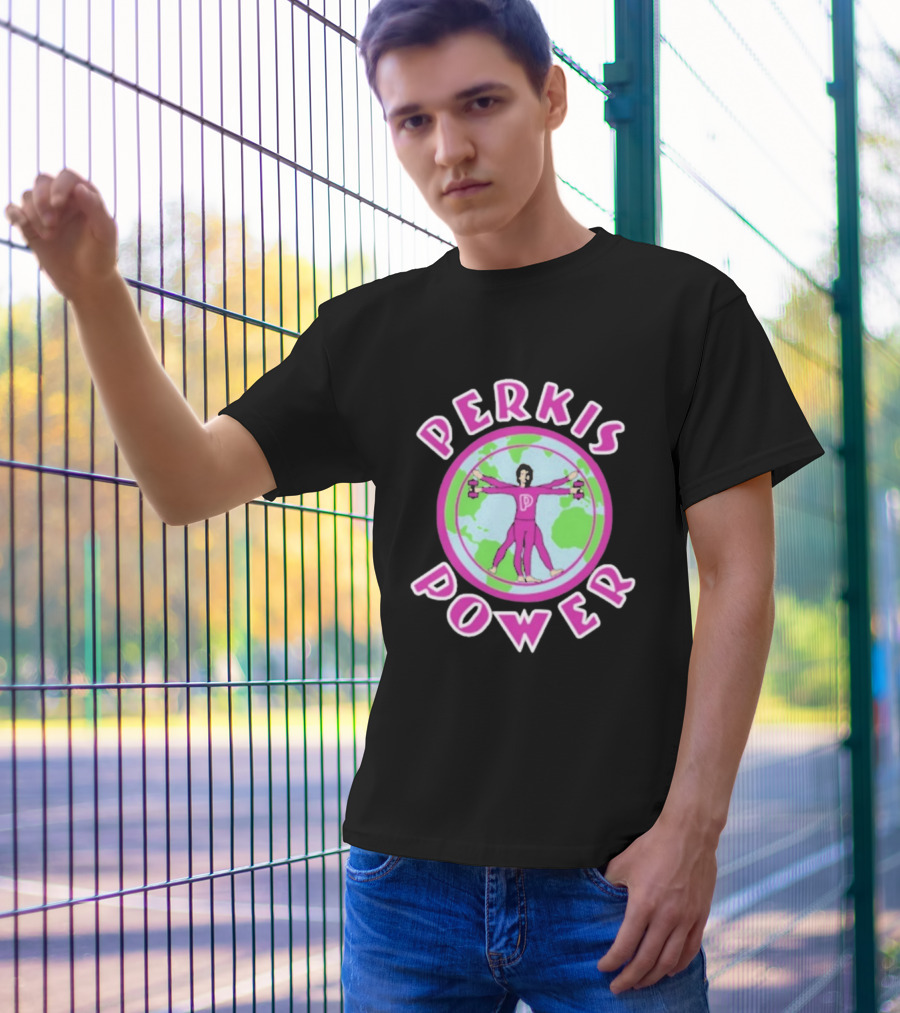 Perkis Power World Fitness Gym Tony Perkis Training T-Shirt