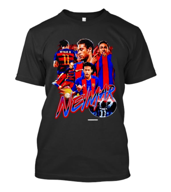 Neymar Jr Barcelona Iconic Football Legend T-Shirt