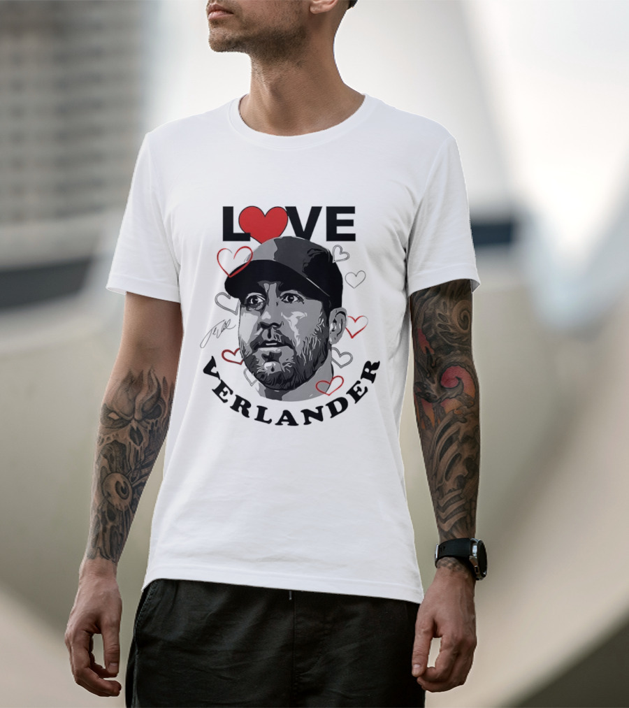 Love Heart Verlander T-Shirt