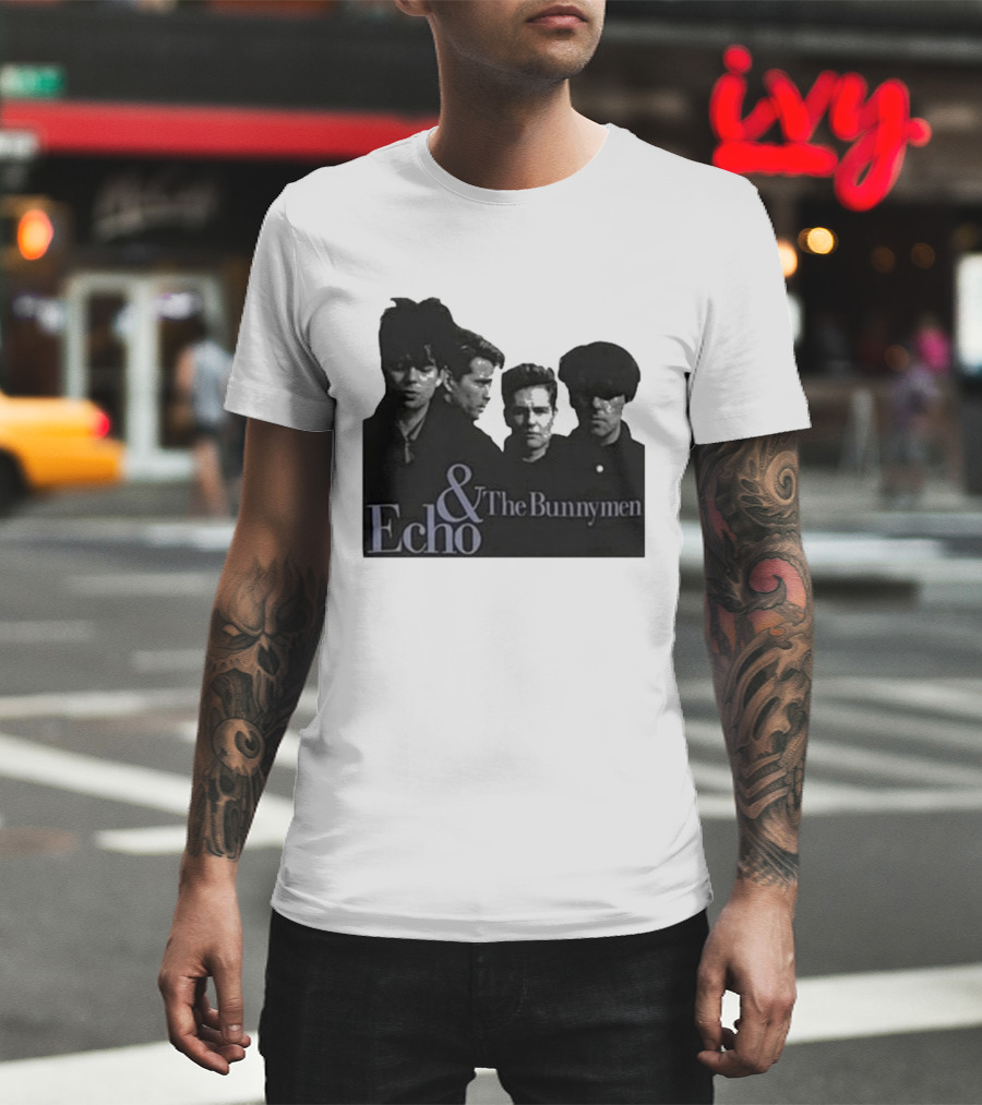 Echo And The Bunnymen Band Music Iconic Group T-Shirt