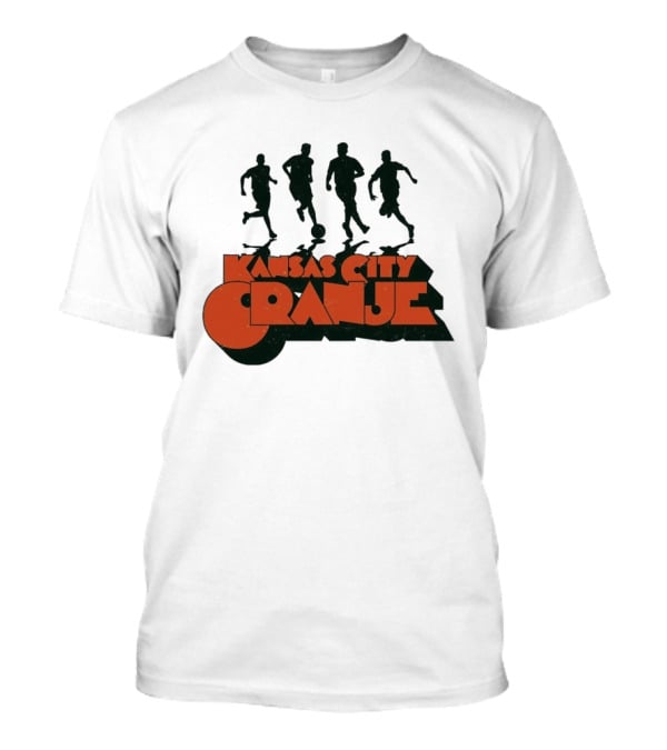 Kansas City Orange Soccer Silhouettes Made Mobb T-Shirt