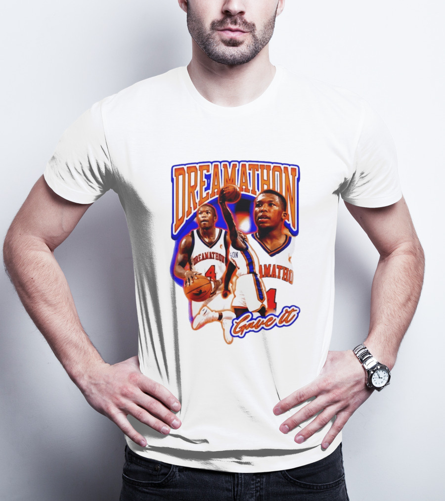 Dreamathon Nate Robinson New York Knicks Gave It T-Shirt