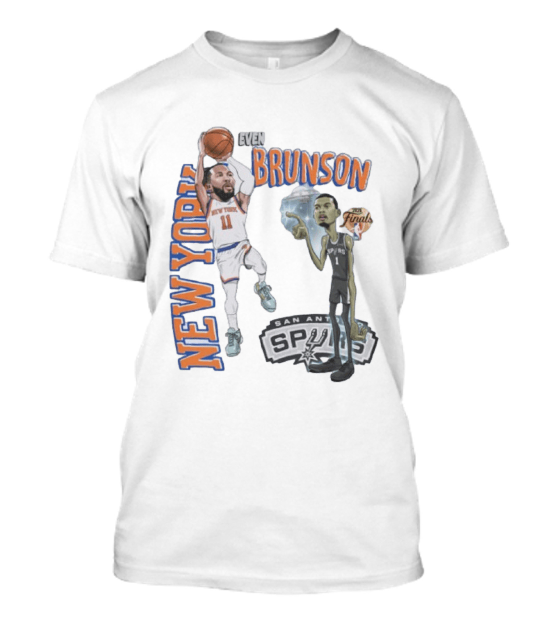 New York Even Brunson NBA Finals San Antonio Spurs T-Shirt
