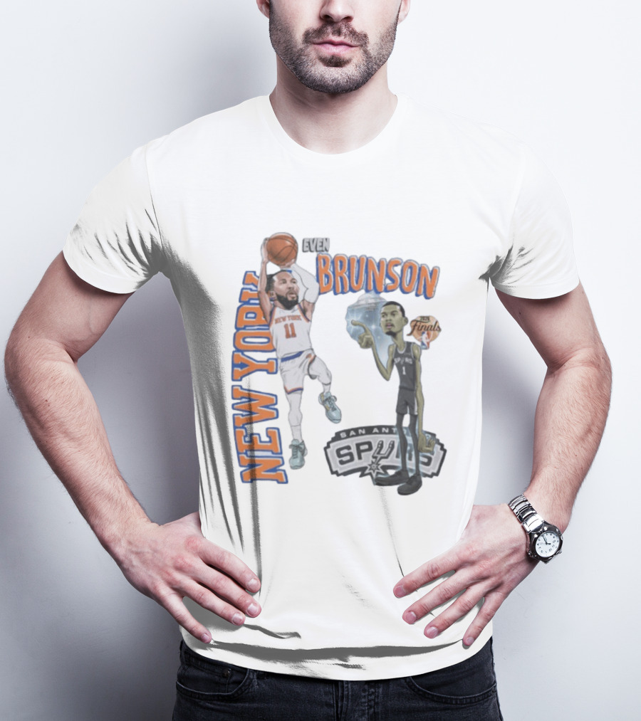 New York Even Brunson NBA Finals San Antonio Spurs T-Shirt