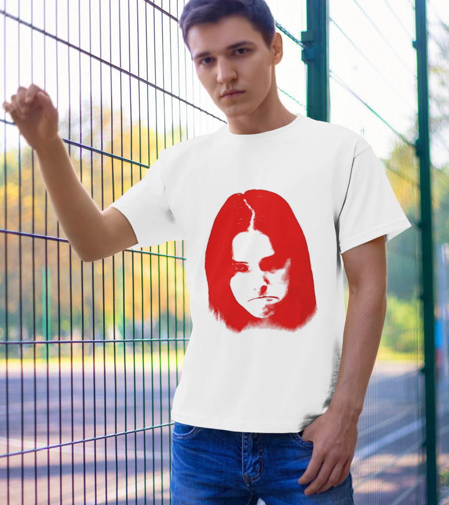 Obsession The Cinegogue Nikki Frown Red Face T-Shirt