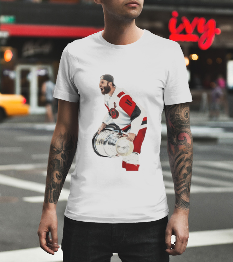 Jordan Staal Carolina Hurricanes Stanley Cup Perfect Storm Canes Claim Second Championship T-Shirt