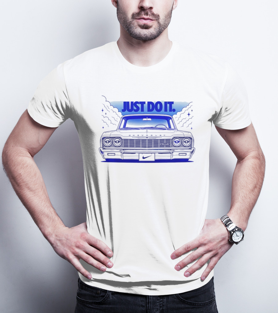 Los Angeles Chevrolet Just Do It Nike Chevy Impala T-Shirt