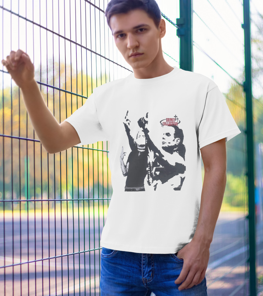 Grimey Collective Jeff Hardy Matt Hardy WWE Wrestling T-Shirt