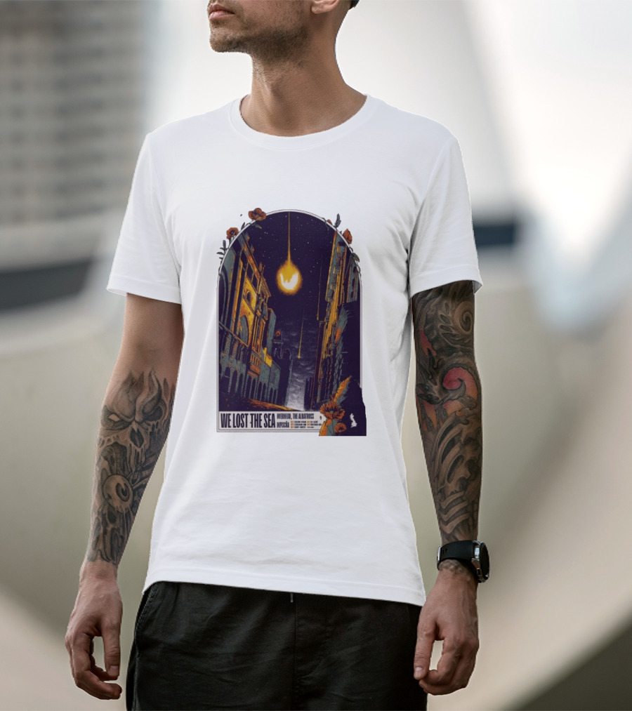 We Lost The Sea Overhead The Albatross Dürsøla May 25 2026 Slay Glasgow T-Shirt