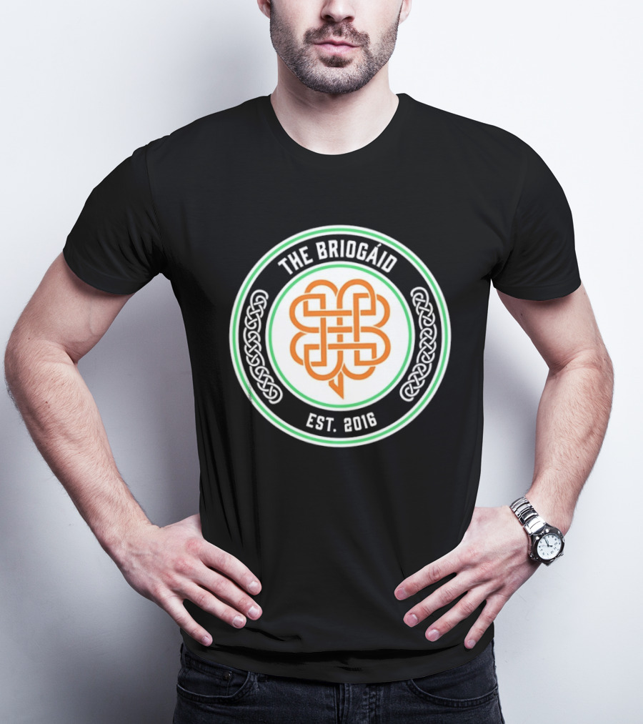 The Briogaid Est. 2016 Celtic Seal Knotwork T-Shirt