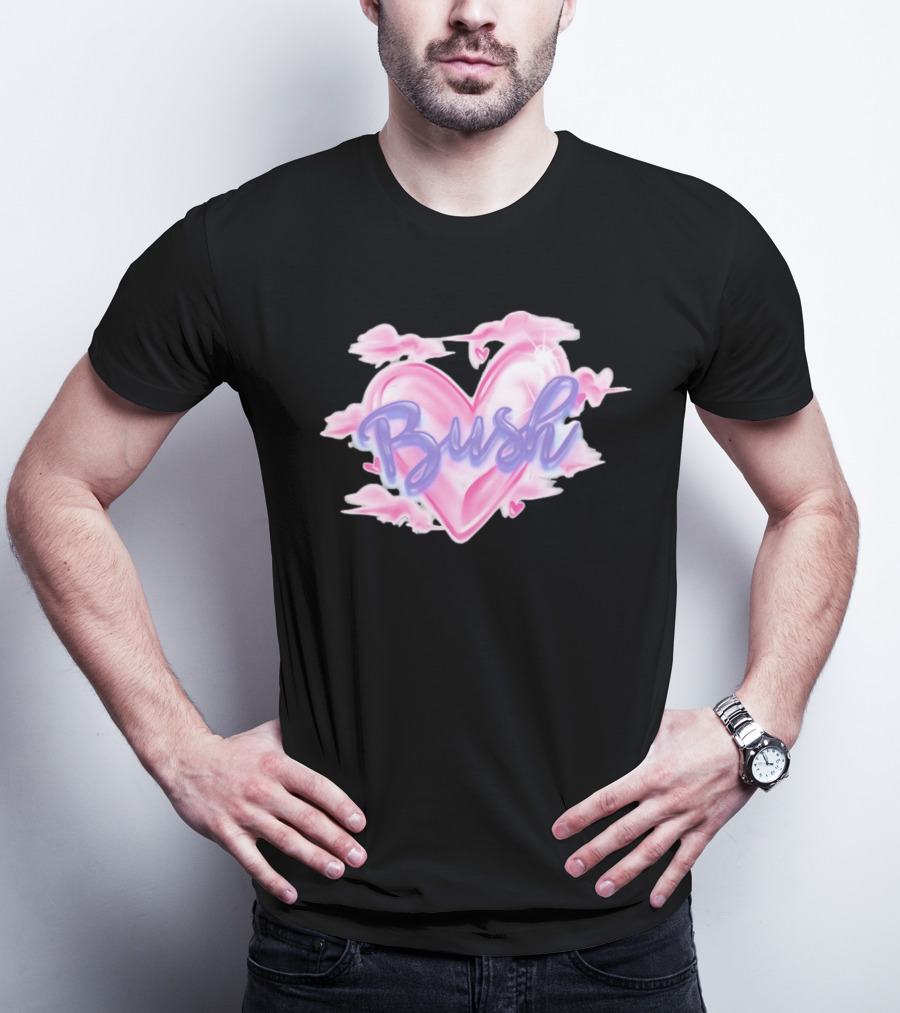 Bush Heart Clouds 90s Rock Gavin Rossdale T-Shirt
