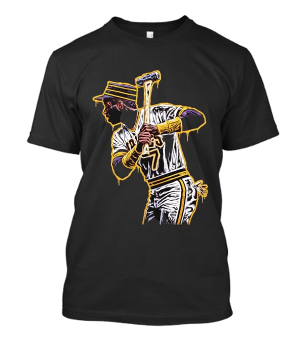 Roberto Clemente Pittsburgh Pirates Number 21 Baseball T-Shirt