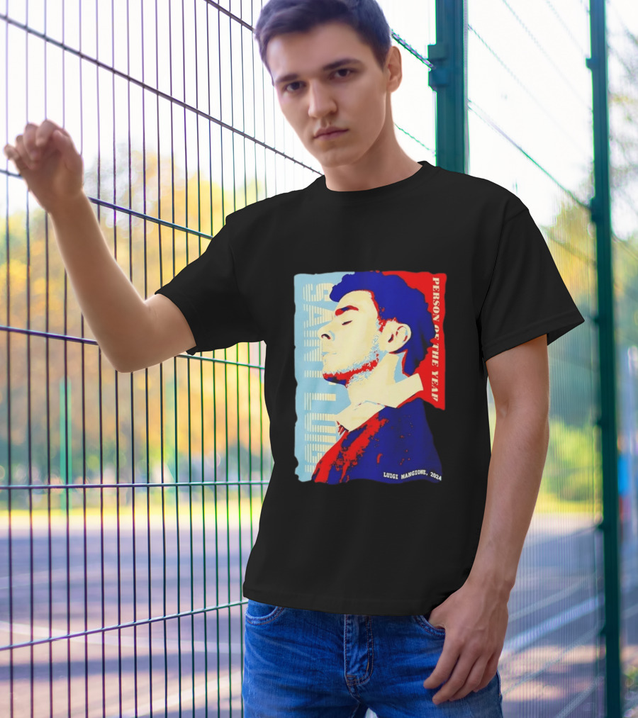 Saint Luigi Mangione 2024 Person Of The Year T-Shirt