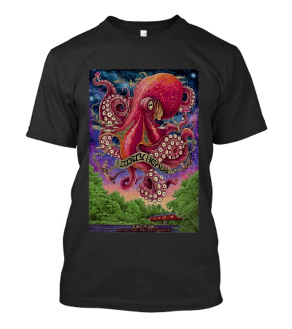 Dirty Heads Northlands Music June 19 2026 Swanzey NH Octopus T-Shirt