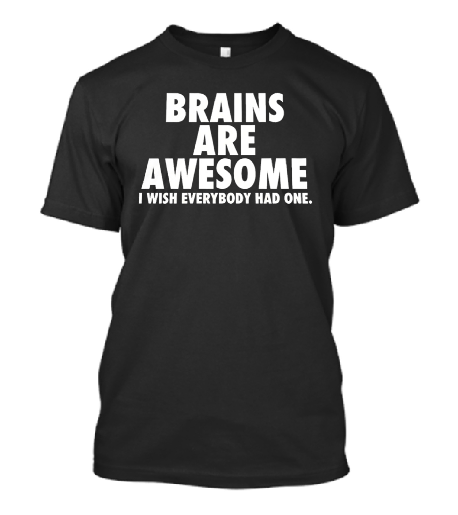 Brains Are Awesome I Wish Everybody Had One Clever T-Shirt