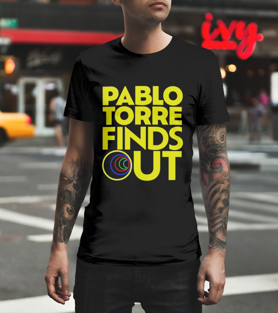 Pablo Torre Finds Out Podcast Sports Media Circles T-Shirt
